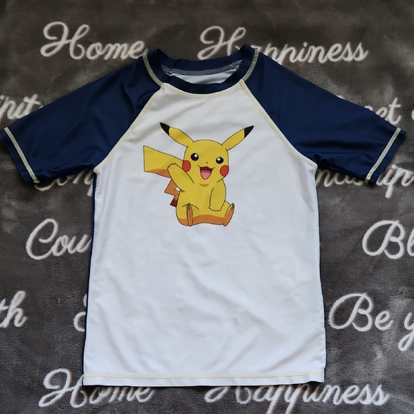 Pokemon | Swim | Pokemon Pikachu Rash Guard Rashguard Guc | Poshmark